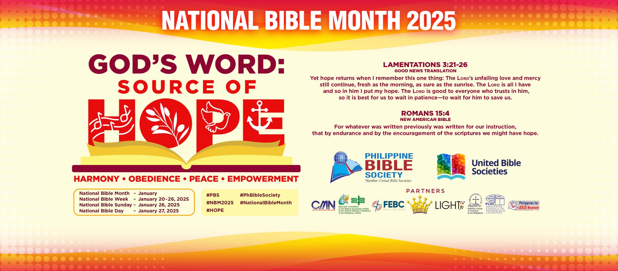 National Bible Month - Philippine Bible Society